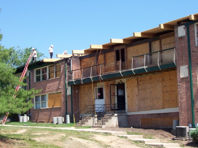 Structure Board Up Services | Toepfer Construction Co., Inc.